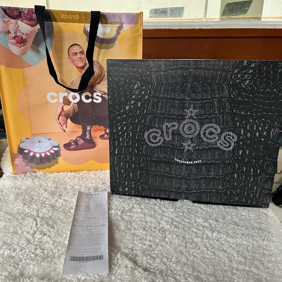 CROCS | Shoes | Tiktok Famous Crocs Classic Cowboy Boot Womens 7 Mens 5 ...